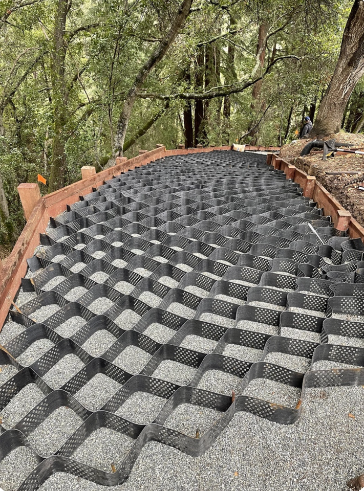 Geocell ground grid 100mm deep | 6m x 2.55m | root protection, erosion ...