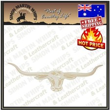 RMW Longhorn Bull RM Williams Sticker Decal Suits Window Truck Ute ...