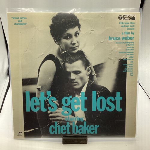Let's Get Lost Chet Baker Japanese Laserdisc Bruce Weber W/Insert EUC RARE ! 4988001075356 | eBay