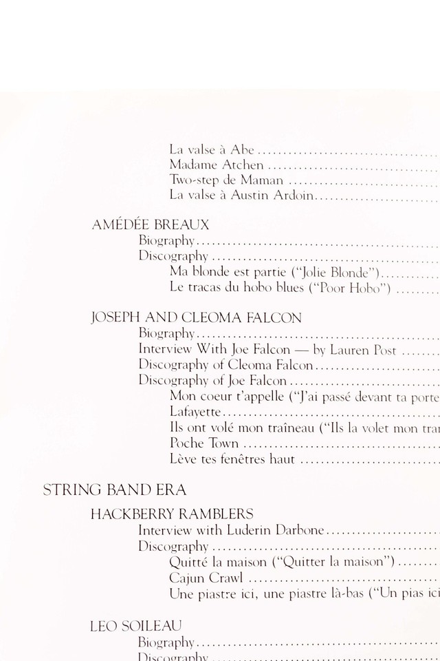 Cajun Music A Reflection Of A People 1984 Vol. 1 Louisiana Acadian ...