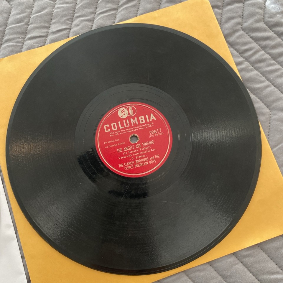 78rpm The Stanley Brothers + Clinch Mountain Boys Bluegrass Lot Blue ...