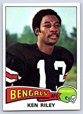 1975 Topps #241 Ken Riley Very Good | eBay