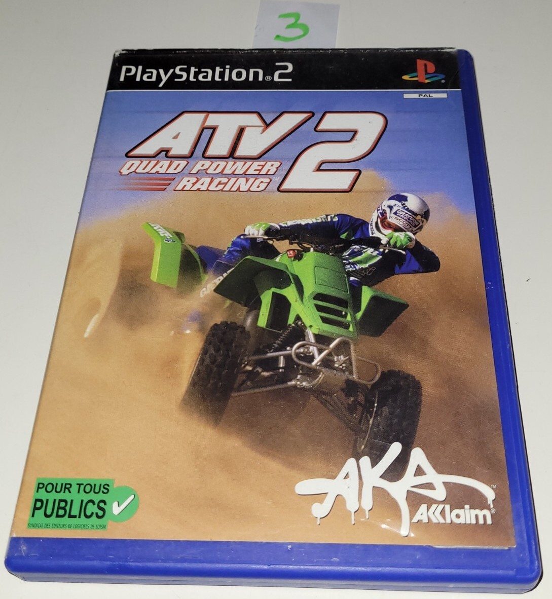ATV Quad Power racing 2 PlayStation 2 PAL - Prix - Photo - Présentation