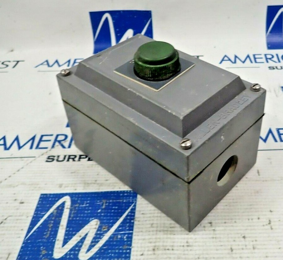 Allen Bradley 800R-1HB4R Pushbutton Station Ser C Nema 4X Heavy Duty ...