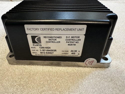 Rebuilt Curtis D.C Motor Controller P/N: 1244-4425 | eBay