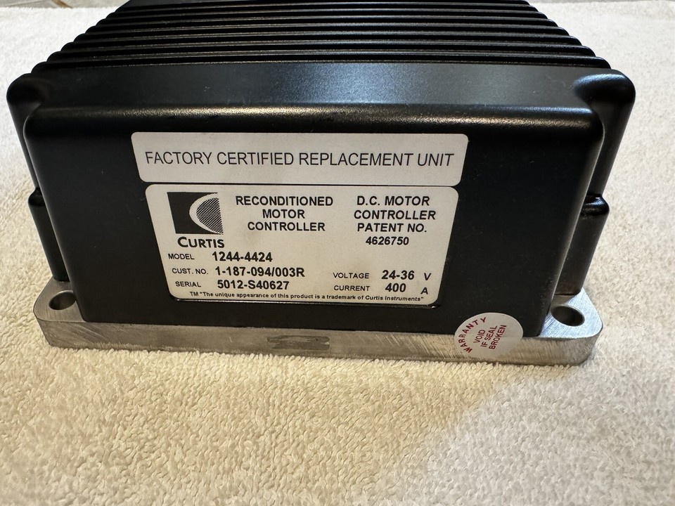 Rebuilt Curtis D.C Motor Controller P/N: 1244-4425 | eBay