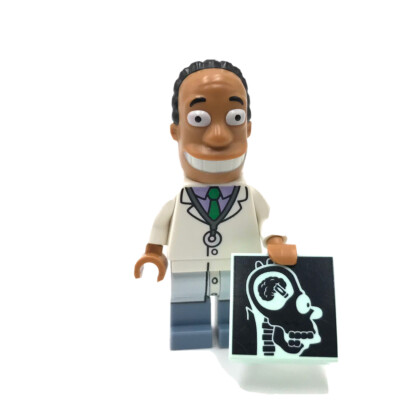 LEGO Dr. Hibbert minifigure CMF Series Simpsons 71009 mini figure ...