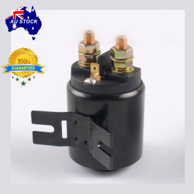 UNIVERSAL SOLENOID 12V 200A 2 TERMINALS RELAY SWITCH INTERMITTENT DUAL ...