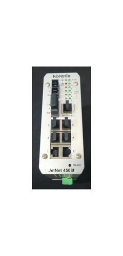 Korenix JetNet 4508f V2 Fast Ethernet Fiber Optic Switch Avara ...