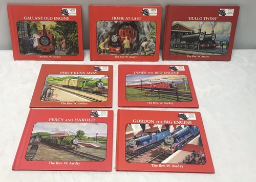 Lot of 7 Hardcover 1990s Thomas The Tank Engine Book Club Books | eBay