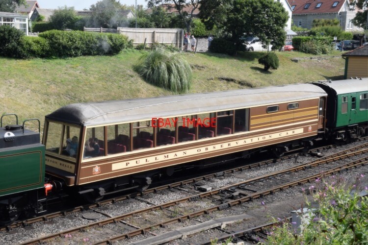 PHOTO PULLMAN OBSERVATION CAR 13 SR DEVON BELLE 58'6 PULLMAN ...