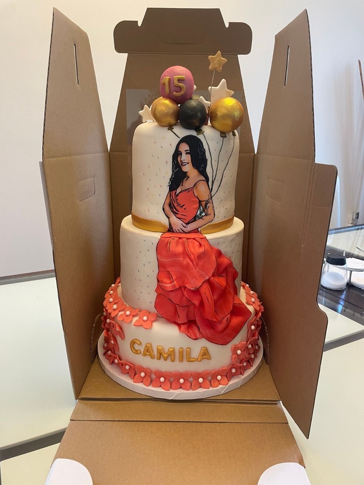 Print your photo into an edible cake topper custom logo sugar paper ...