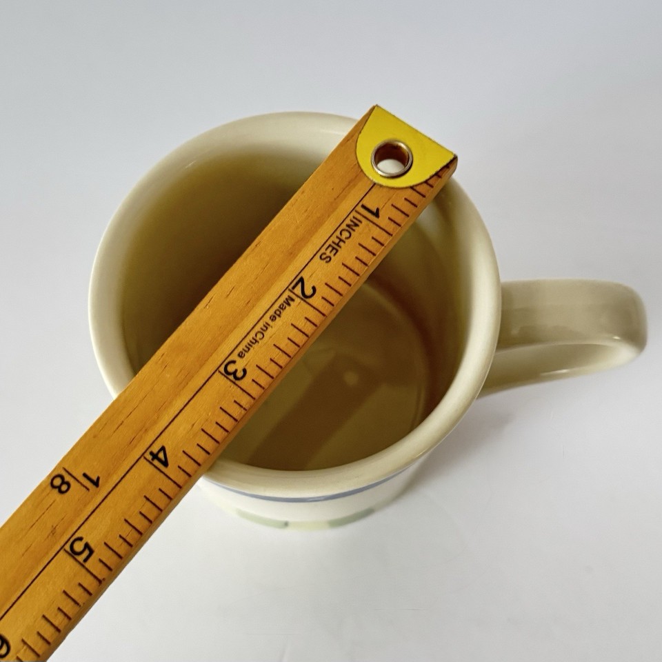 Hartstone Minimalist Line-Art Snowman Face Mug Cream Blue Stars Green ...