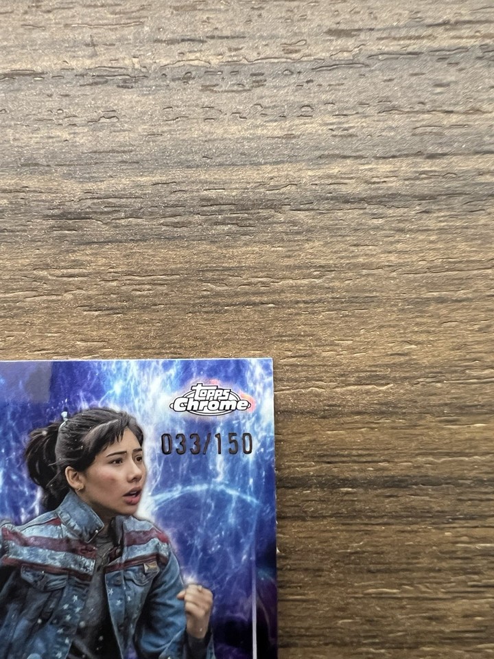 America Chavez 2025 Topps Chrome Marvel Studios Agatha Refactor /150 ...