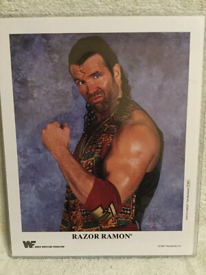 WWE Razor Ramon Promo Photo P-268 Original WWF Vintage 1995 | eBay