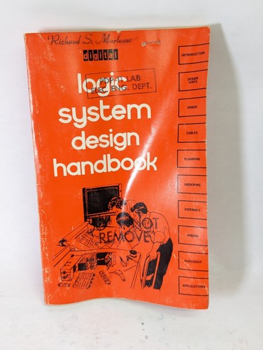 1972 DEC Digital Equipment Corporation Logic System Design Handbook | eBay