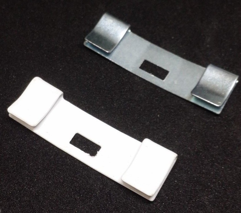 Vertical Blind Slat Clips Saver DIY Fix Repair Curved Zinc/ White ...