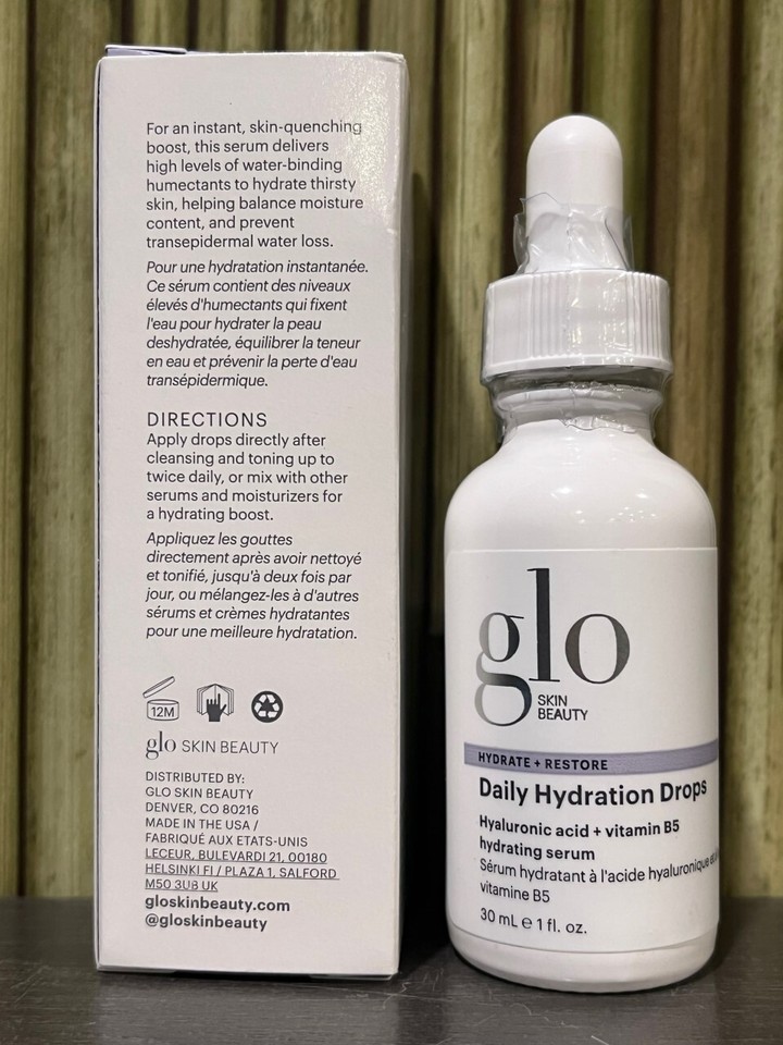 Glo Skin Beauty Hydrate & Restore Daily Hydration Drops 1 fl oz | eBay
