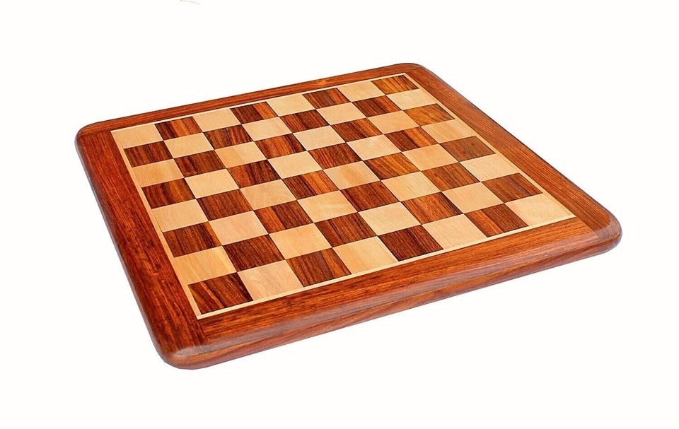 21" X 21" Professional Collectible Wooden Chess Game Board Without ...