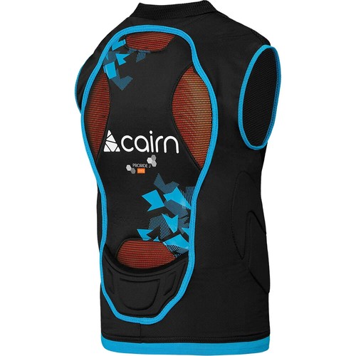 CAIRN PRORIDE D30 Gilet de protection dorsale enfant noir/bleu taille 8 ...