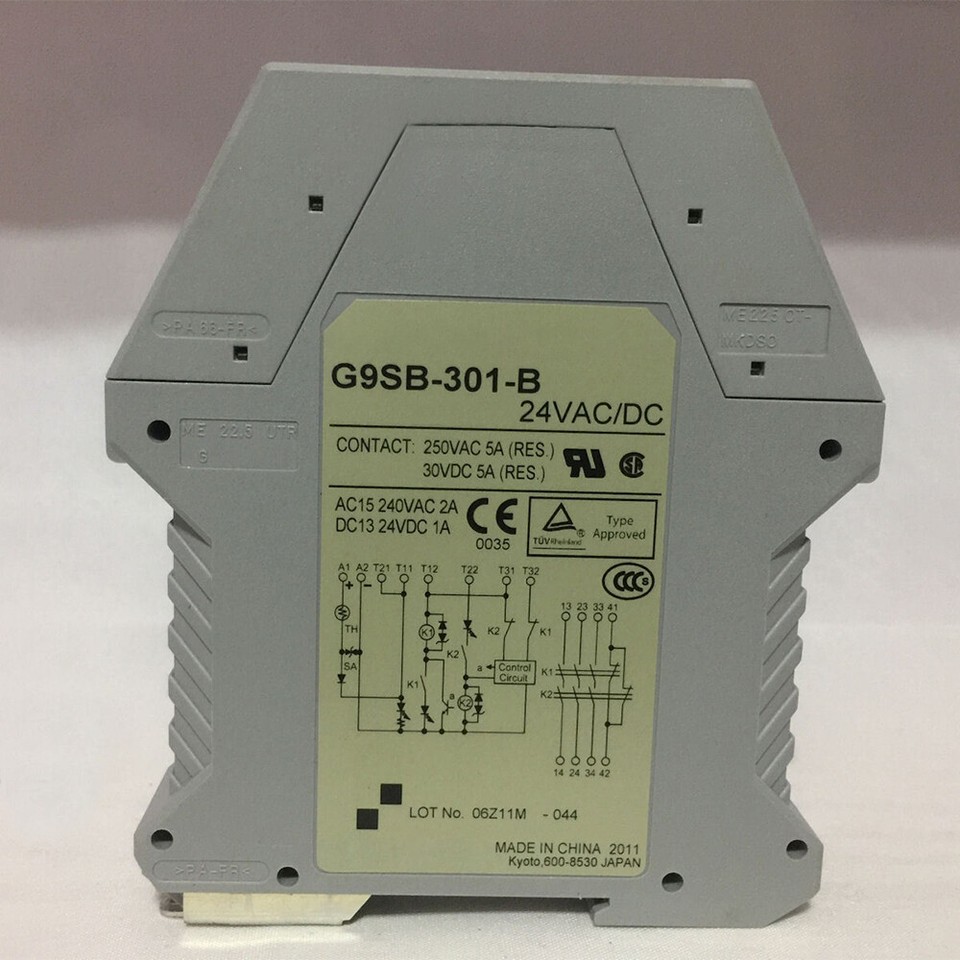 For OMRON G9SB-301-B G9SB301B Safety Relay 24V | eBay