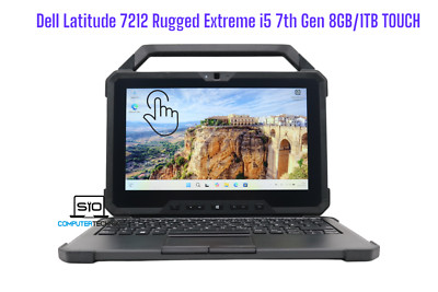 Dell Latitude 7212 Rugged Xtreme i5-7300U 8GB RAM 1TB SSD Touch Stift Tastatur | eBay.de