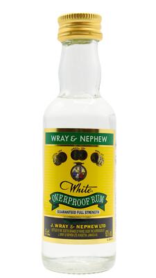 Wray & Nephew - White Overproof Miniature Rum 5cl | eBay
