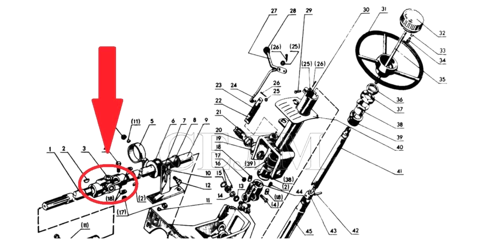 Steering Cardan Belarus Tractor MTZ 50/52/80/82/500/520/800/820/900 ...