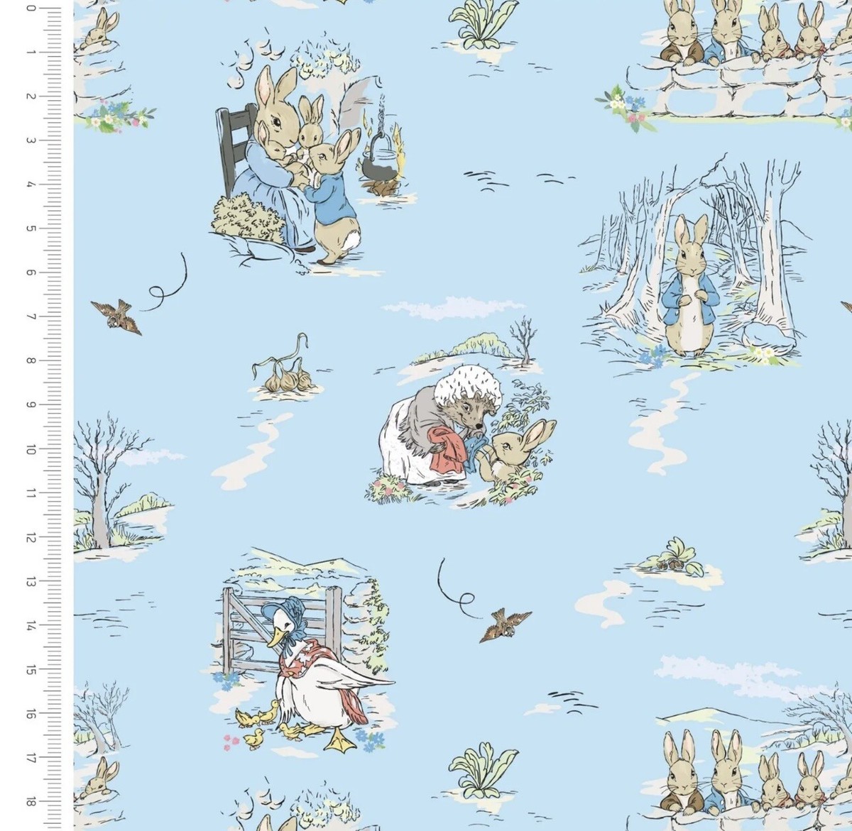 Peter Rabbit Wallpaper Nursery