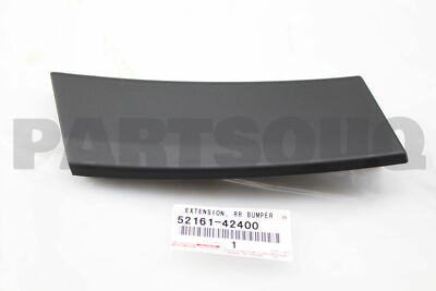 5216142400 Genuine Toyota EXTENSION, RR BUMPER 52161-42400 | eBay