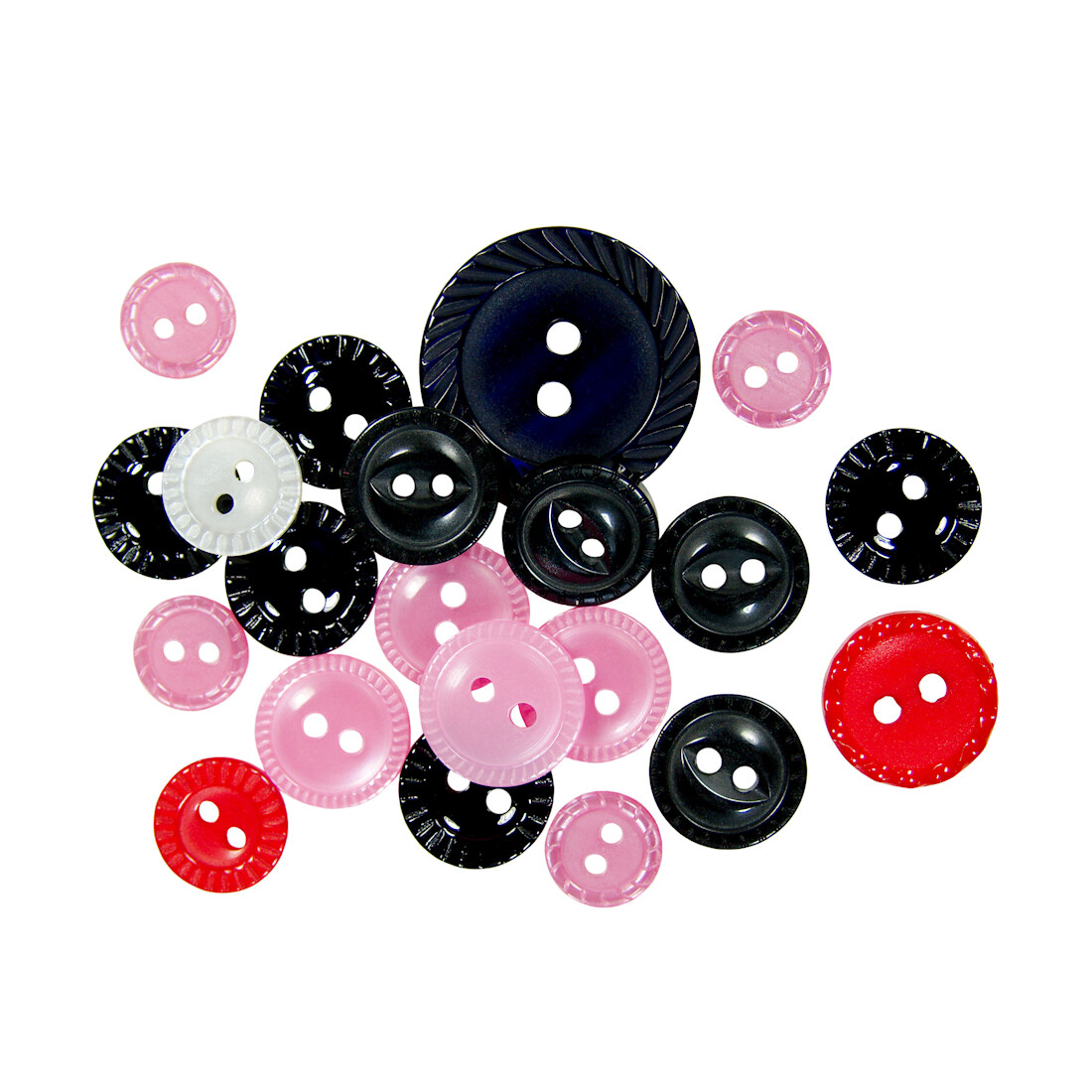 Pink Sewing Button
