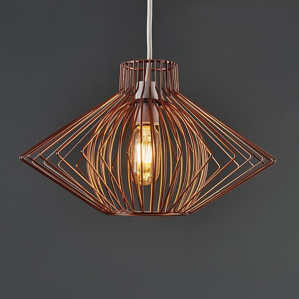Ceiling Light Shade Industrial Metal Pendant Lampshade Living Room LED ...