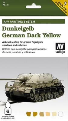 Vallejo 78.401 - Paint Set, German Dark Yellow, 6 X 8 Ml | eBay
