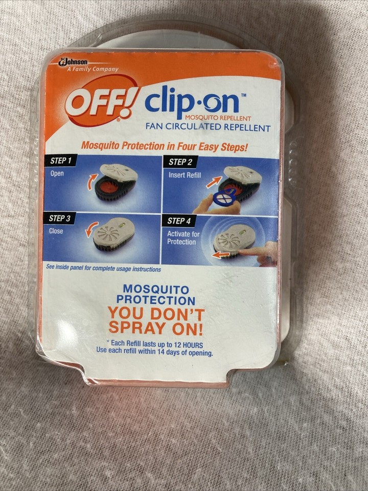 OFF! Clip-On Mosquito Repellent Fan Circulated Repellent, NEW in ...