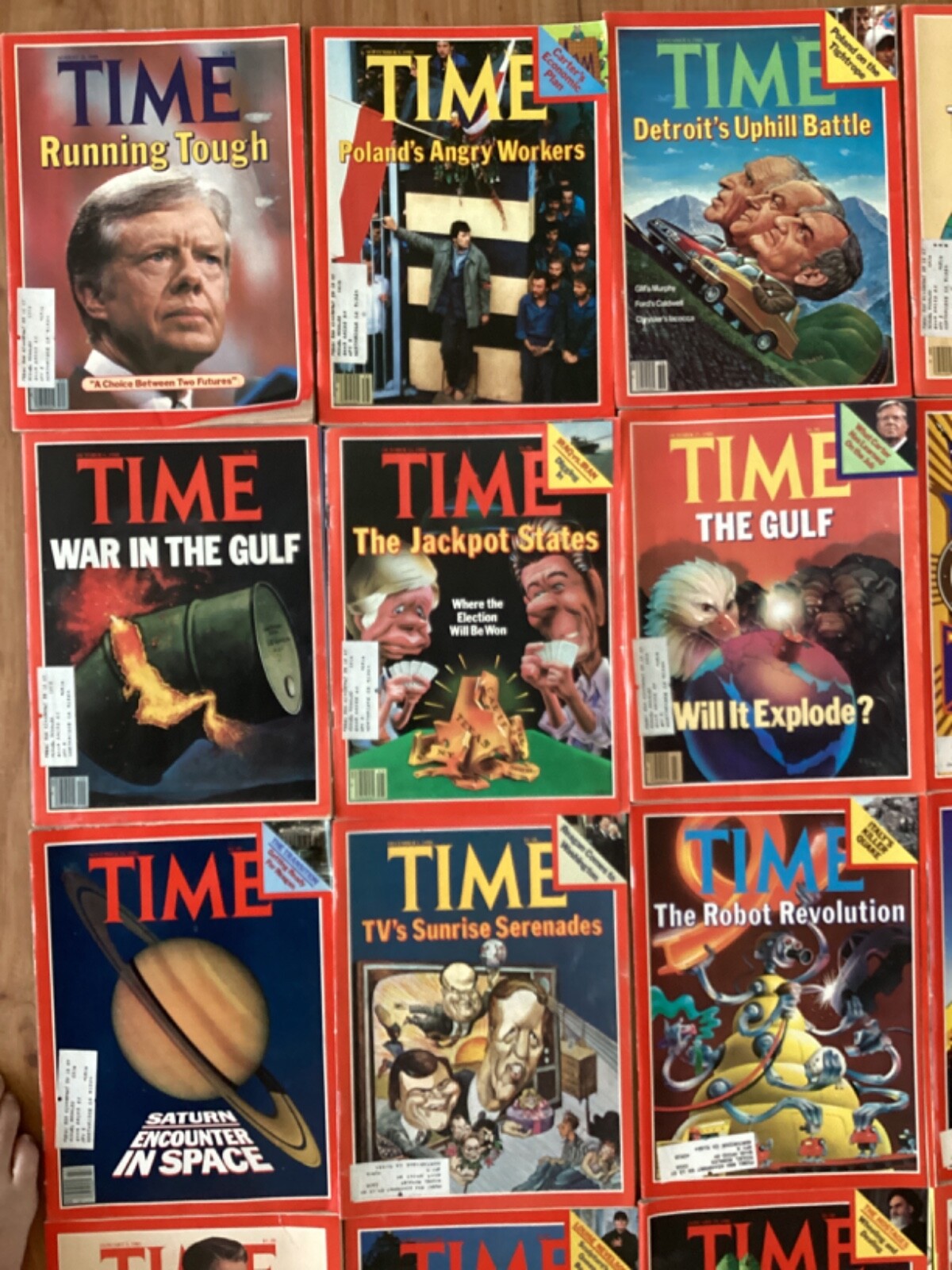 Large Lot of 41 Vintage Time Magazines, 1980-82 | eBay