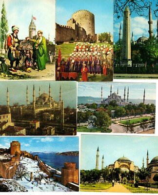 Lot of 13 Postcards of Beautiful Historic Turkey | eBay