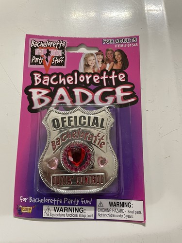 Bachelorette Party Outta Control BADGE Bridal Shower! | eBay