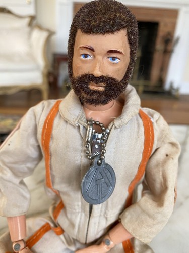 Vintage G I JOE Action Figure 1964 HASBRO TalkingX JOE Flock Hair 12 ...