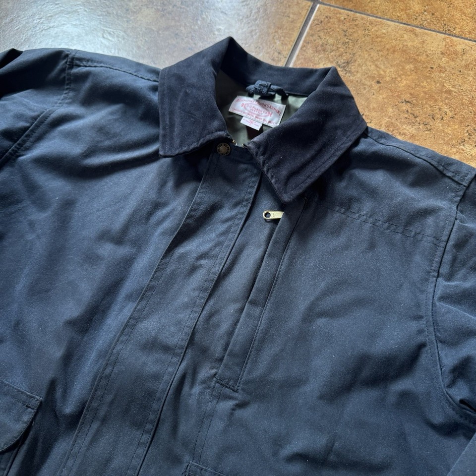 CC Filson Aberdeen Waxed Canvas Utility Jacket Dark Grey Men's Size ...