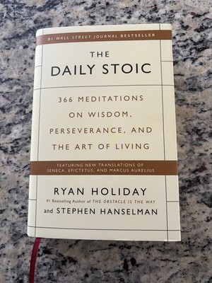 The Daily Stoic Ryan Holiday Stephen Hanselman Hardcover Philosophy ...