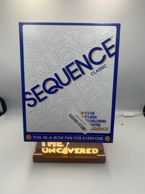 SEQUENCE- Original SEQUENCE Game with Folding Board, Cards and Chips by ...