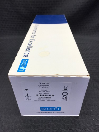 (960) Biohit 350uL Single Tray Optifit Pipet Tips Pre-Sterilized ...