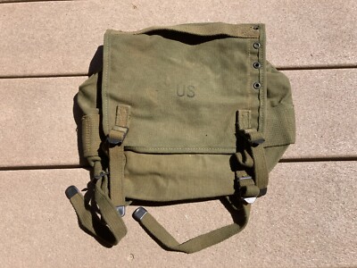 VIETNAM WAR US Army Field Gear Equipment COMBAT M56 M1956 BUTTPACK ...