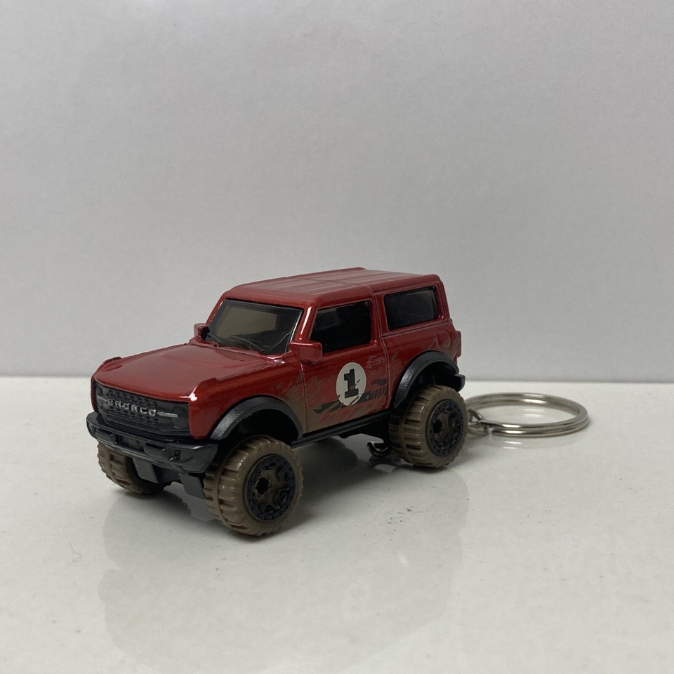 RARE KEY CHAIN RED FORD BRONCO CUSTOM LIMITED EDITION 2021 2022 2023 | eBay