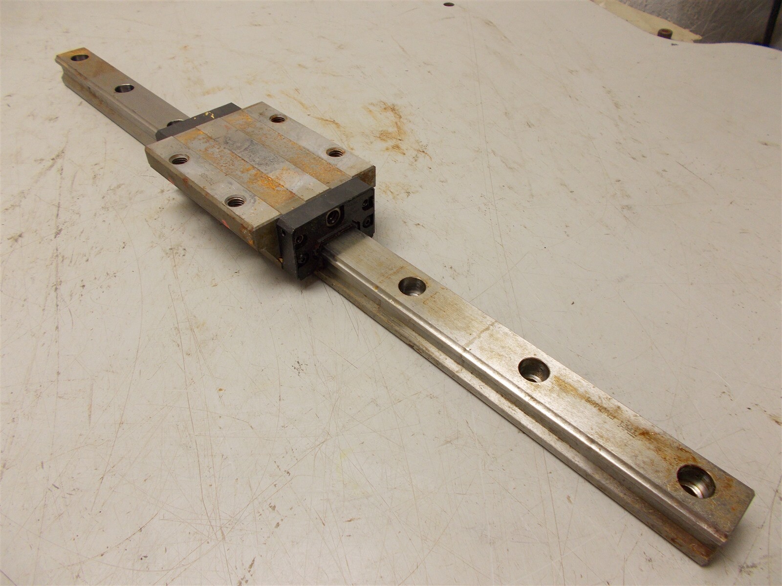 THK SHS25 Linear Rails And Bearing Block 15mm x 340mm | eBay