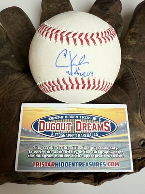 Chuck Knoblauch Signed Autographed Official Major League (OML) Baseball ...