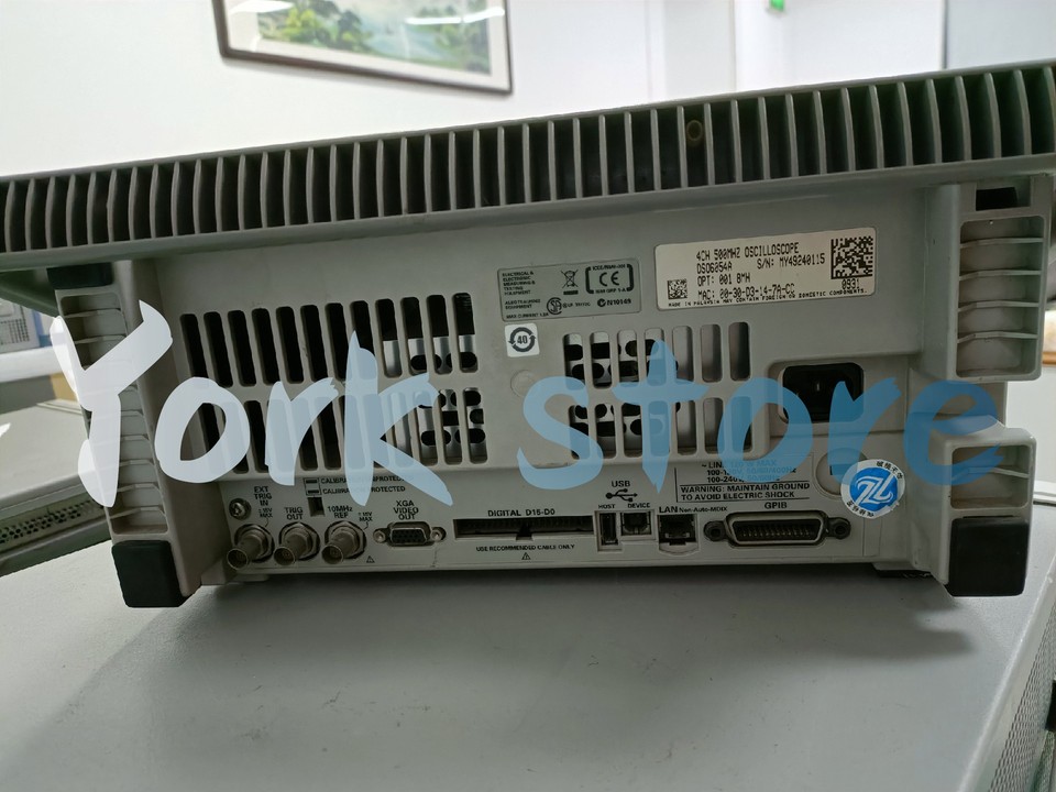 HP/Agilent /Keysight DSO6054A 4-Channel 500MHz Oscilloscope 1-Year ...