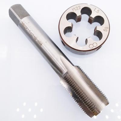 US Stock HSS M22 x 1.5mm Tap & M22 x 1.5mm Die Metric Thread Right Hand ...