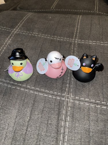 NEW NWT Target Bullseye Playground 2024 Halloween Rubber Ducks Set of 3 ...