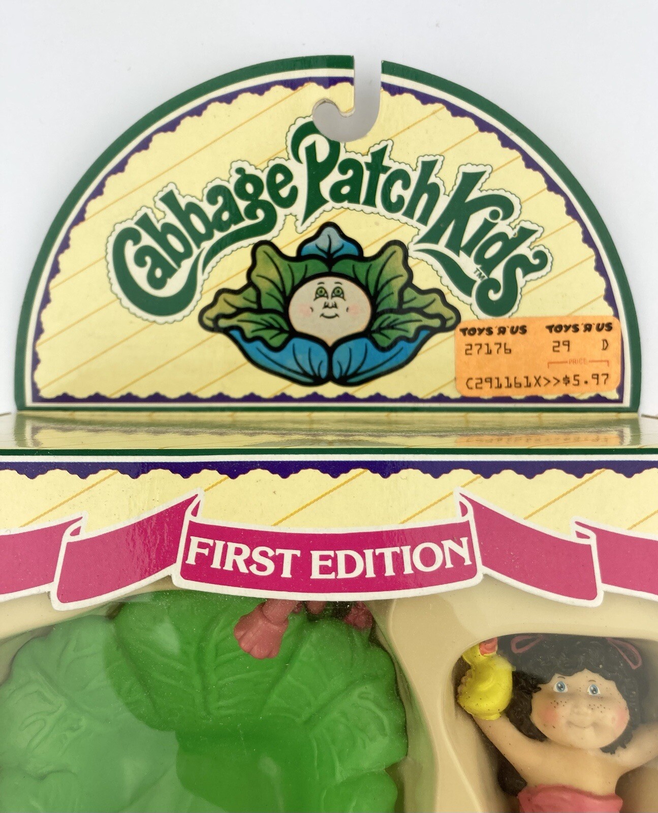 Vintage Cabbage Patch Kids First Edition Deluxe Miniatures Crib 1984 ...